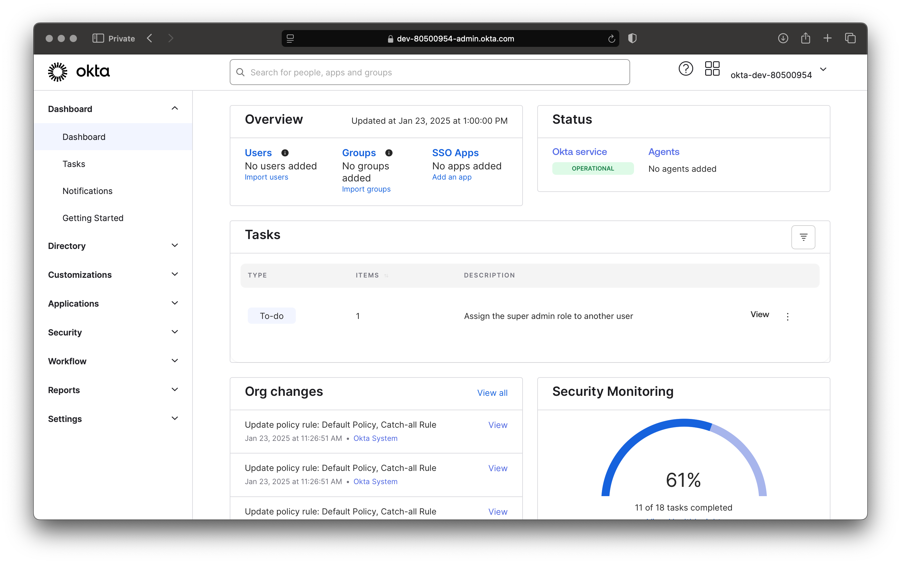 Okta Users And Groups Synchronization In WebADM Okta Users And Groups Synchronization In WebADM